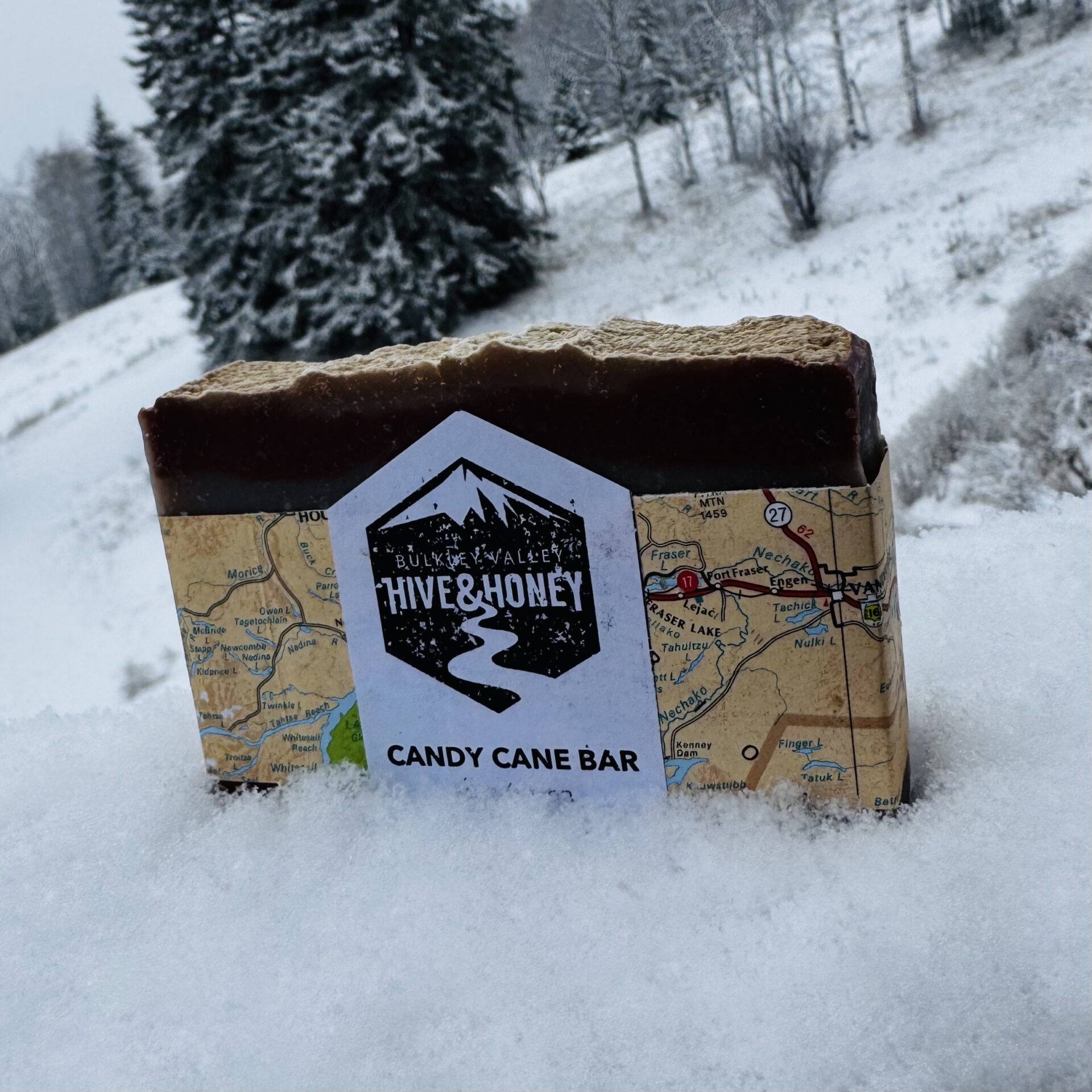 Candy Cane Bar » Bulkley Valley Hive & Honey